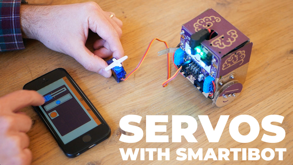 Using Servos with Smartibot – The Crafty Robot
